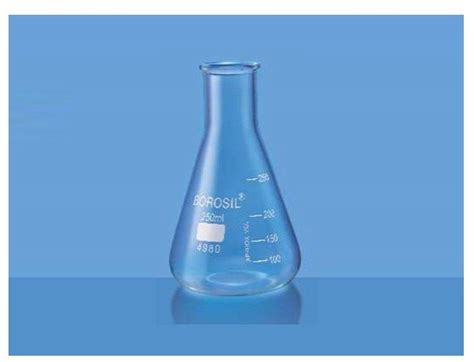 Borosil 4980 Erlenmeyer Flask Conical Narrow Mouth Aggstrom