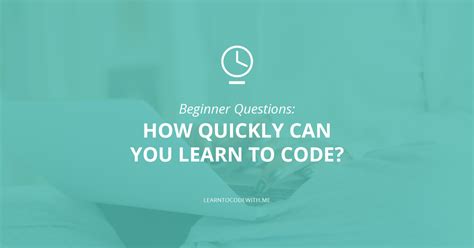 How Long Does It Take To Learn Coding In Your Specific Situation