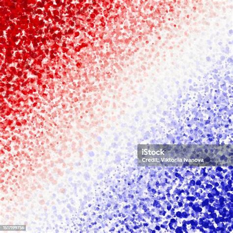 수채화가 있는 추상적인 배경은 미국의 국기 색상으로 튀었다 국경일에 대한 템플릿 배경 독립 기념일 현충일 노동절 등 파란색과 빨간색은 별과 함께 채색됩니다 4에 대한 스톡