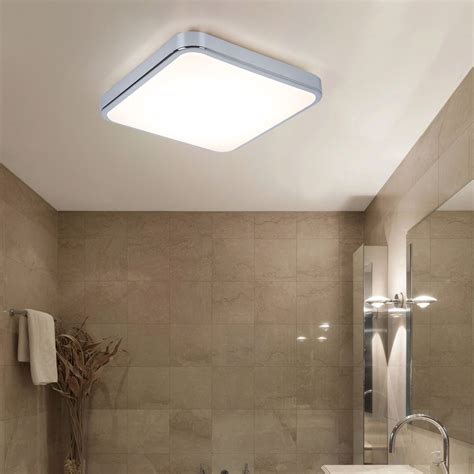 Bathroom Lighting Fixtures From Ceiling Goeco Round Led Ceiling Light