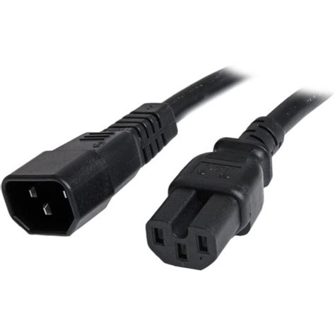 Cable 91cm Adaptador 14 Awg C14 A C15 Jumper Bridge Servidor The