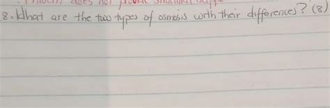 8 What Are The Two Types Of Osmosis With Their Differences 8 Filo