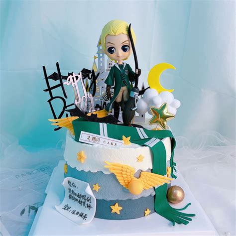 马尔福蛋糕 斯莱特林蛋糕 大山谷图库