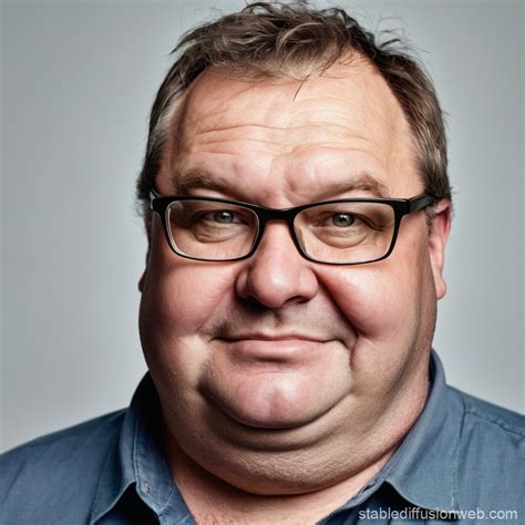 Man With Glasses Stable Diffusion Online