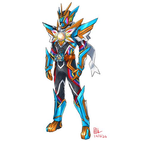 Kamen Rider Rainbow Gotchard Redesign By Pravin Rao Rkamenrider