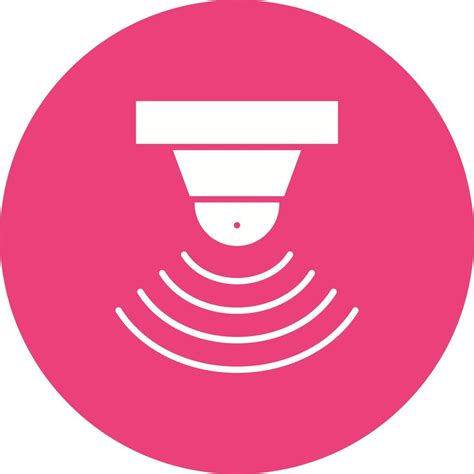 Motion Sensor Glyph Circle Icon 16039403 Vector Art At Vecteezy