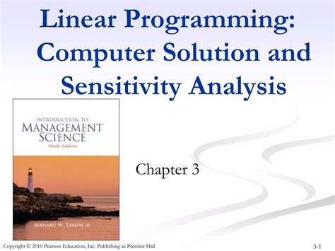 Ch03 Linear Programmingppt