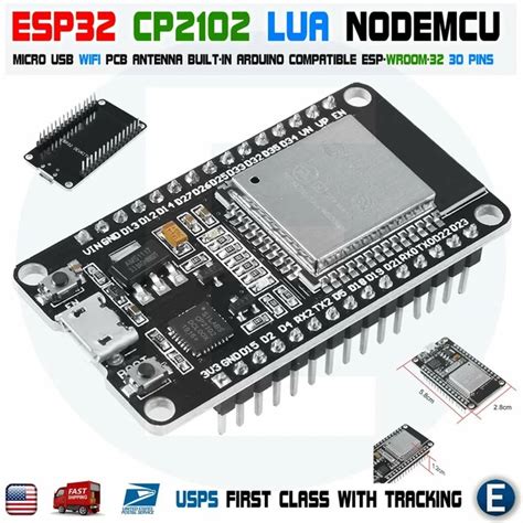 Esp32 Nodemcu V2 Ch9102 Cp2102 New Wifi Development Board Module Eur 5 23 Picclick Fr