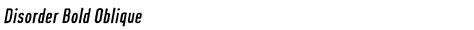 Disorder Font Webfont And Desktop Myfonts