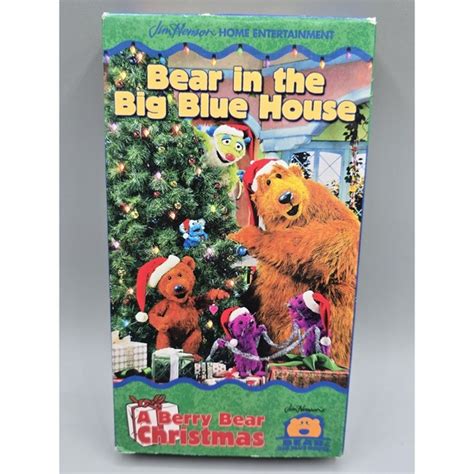Media Bear In The Big Blue House A Berry Bear Christmas Vhs 200