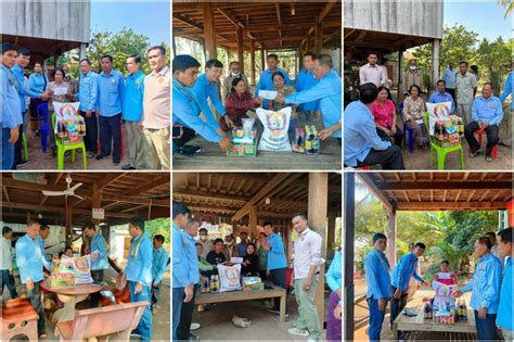 លោក ប្រាក់ ណូម៉ា ប្រធានក្រុមការងារខេត្តចុះជួយឃុំសូភាស ស្រុកស្ទឹងត្រង់ ចុះសួរសុខទុក្ខ ប្រជាជន