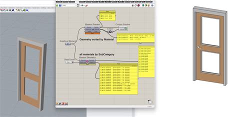 Revit Window Material To Rhino Using Rir Revit Mcneel Forum