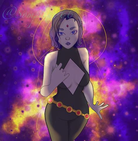 Raven Fanart By Somplex666 On Newgrounds
