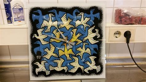 M C Escher Sun And Moon Clock Catawiki