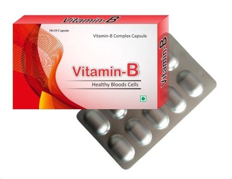 Orange Vitamin B Complex Capsules 10x10 Capsules Dosage Form Tablet At Best Price In Chennai