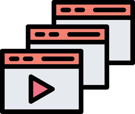 Tabs Vector Icon Design Illustration 14200828 Vector Art At Vecteezy