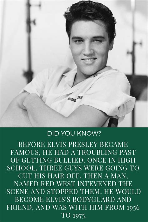 Before Elvis Presley Became Famous He Had A Troubling Past Of Getting