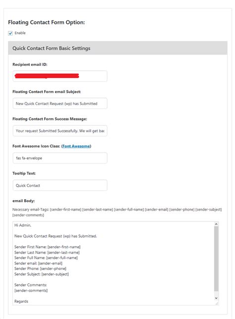 Floating Contact Floating Quick Contact Wordpress Plugin By Mgscoder
