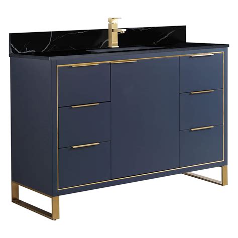 Fine Fixtures Opulence Collection 48 In W X 20 In D X 33 In H