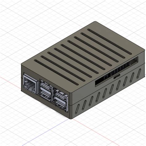 3d Printable Raspberry Pi 5 Case By Tridee Design