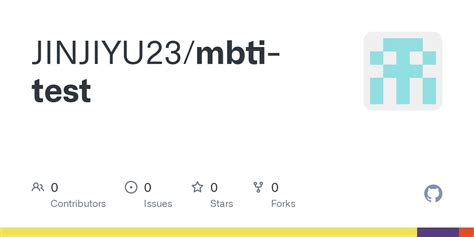 Github Jinjiyu Mbti Test