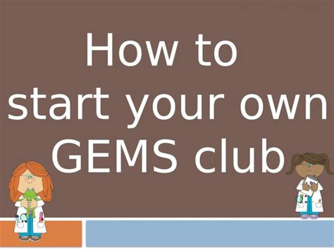 Pptx What Does Gems Mean Girls Excelling In Math And Science