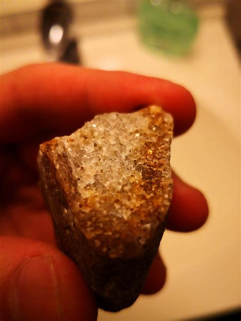 What Is The Golden Rectangular Specs Inside This Stone 🤔 Minerals