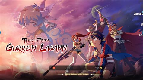 신작 모바일게임 2d 애니메이션 수집형 Rpg 천원돌파 그렌라간 플레이 방치형 턴제 모바일 Rpg 게임으로 돌아온 추억의 애니메이션 그렌라간 출시예정 모바일게임