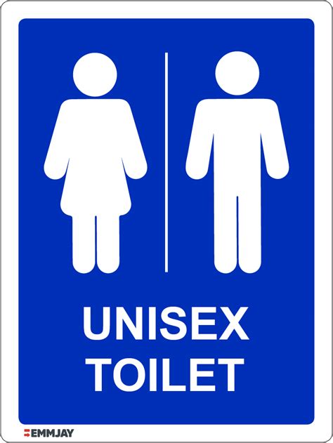 Egl 1356 Information Unisex Toilet Sign Emmjay Ltd