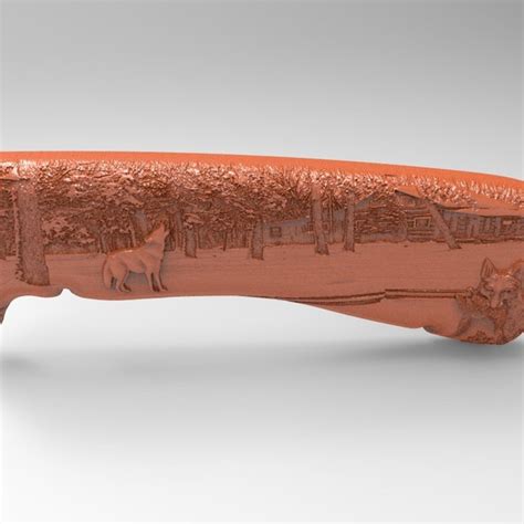 Knife Handle Stl File Etsy