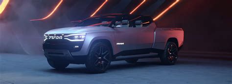 Ram Reveal Revolution Ev Truck Concept Due For Release In Tesla