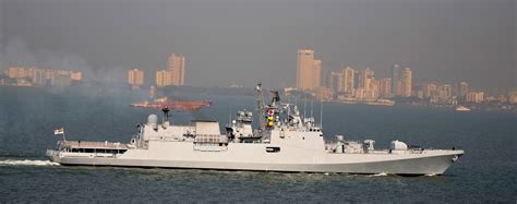 Here She Is Ins Tarkash Arrives In Mumbai Livefist