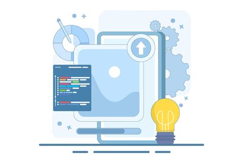 Web Design Concept Ui Ux And Programmer With Computer Software