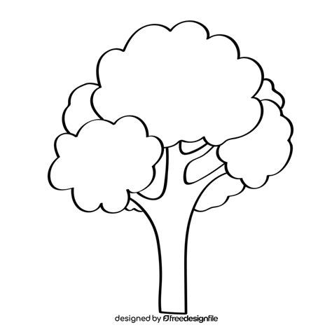 Tree Black And White Clipart Free Download