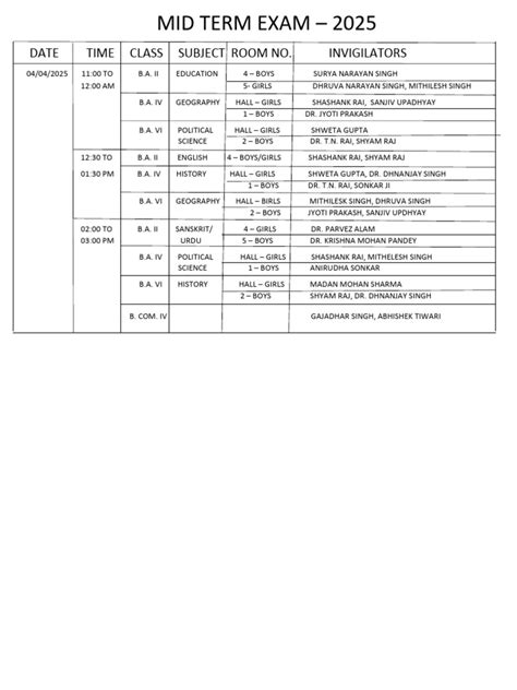 Mid Term Exam 1 Pdf