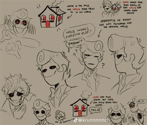 Dark Evil Wally AU by Krunnnnnch Dibujos bonitos Expresiones de dibujo Diseño de personajes
