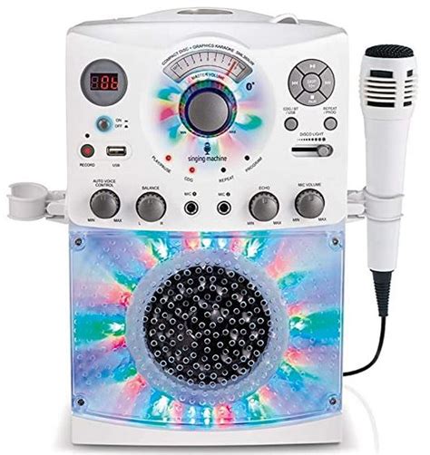 Usb Bluetooth Karaoke System With Led Disco Lights A Thrifty Mom