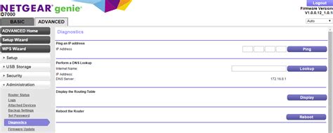 D Diagnostic Page Netgear Support