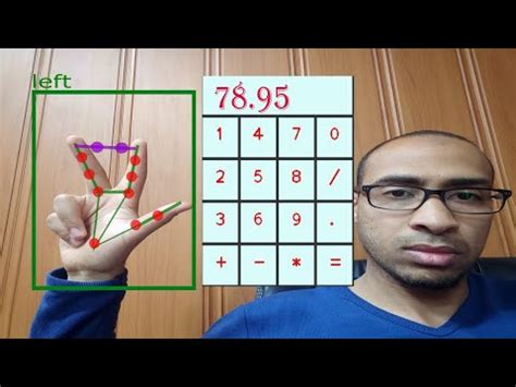 Finger counting Using Hand Tracking with OpenCV in Python Видео