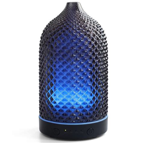 Black Glass Oil Diffuser Wilko