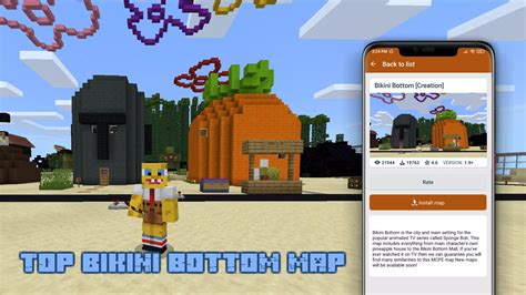 Bikini Bottom City Map