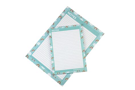 Rainbow Sky Notepad Au