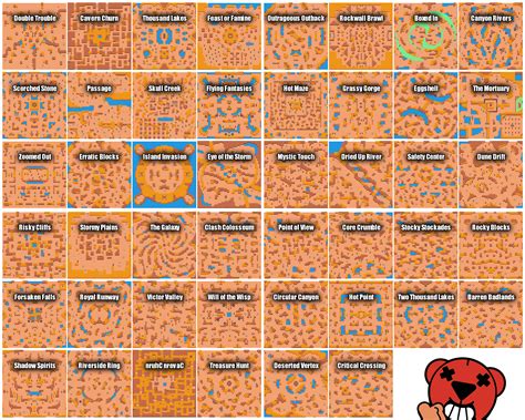 Showdown Map Tournament Day 1 Most Upvoted Map In The Comments