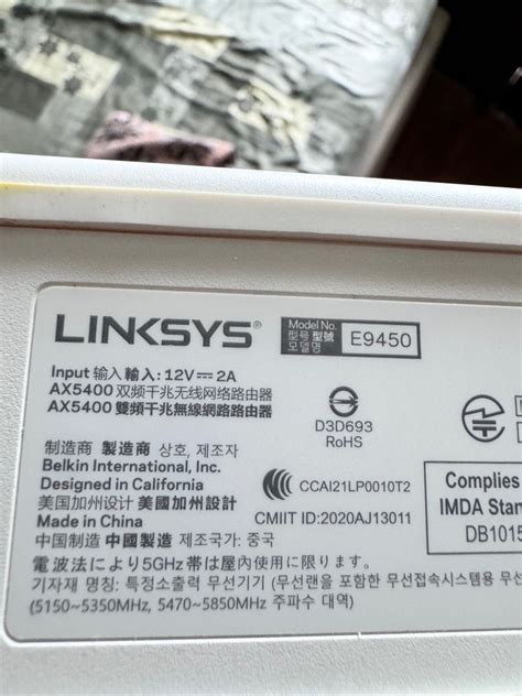 Linksys Wifi Router Computers Tech Parts Accessories Networking On Carousell