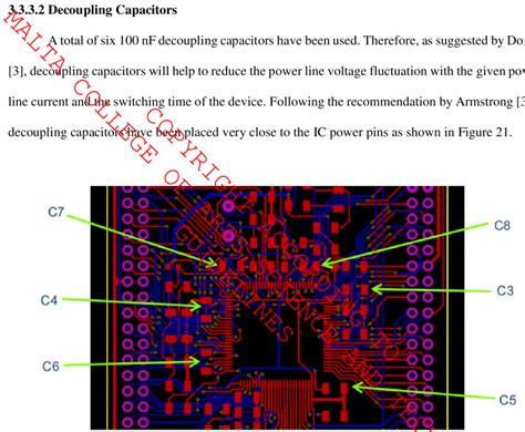 Microcontroller Decoupling Capacitors Download Scientific Diagram