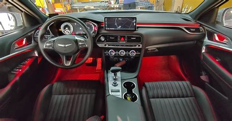 야무진튜닝 더뉴g70 G70엠비언트 비노출엠비언트 엠비언트라이트 튜닝 갬성튜닝 무드램프