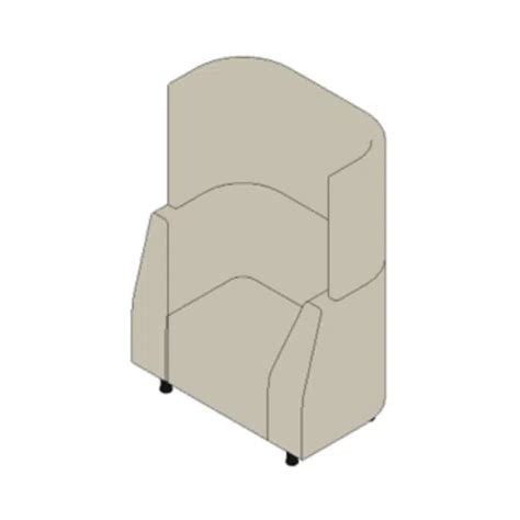 Bim Objects Free Download Rockworth Valo Sofa With Back And Panel