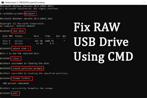 Fix Raw Usb Drive Using Cmd With The Advanced Guide