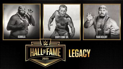 Wwe Names Three Legacy Inductees For 2025 Hall Of Fame Class 日本