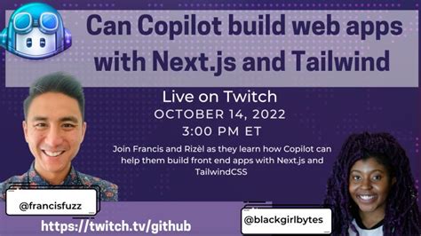 Rizel Scarlett On Linkedin Github Ai Githubcopilot Nexjs Tailwindcss Copilot Aipairpogrammer